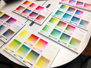 Risograph Color Charts - Authorized to Work in the US